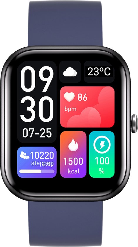 MAOO Smartwatch voor Dames & Heren - Geschikt voor Android, iOS en ...