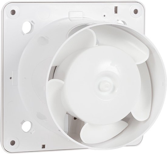 Nedco badkamerventilator - AW 100 - 28dB - Design - Wit | bol.
