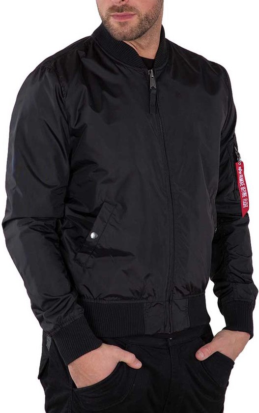 Alpha Industries Ma-1 Tt Jas Zwart XL Man | bol