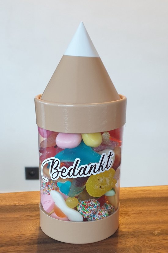 Snoep - gevuld potlood met snoep - bedanking leerkracht | bol.com