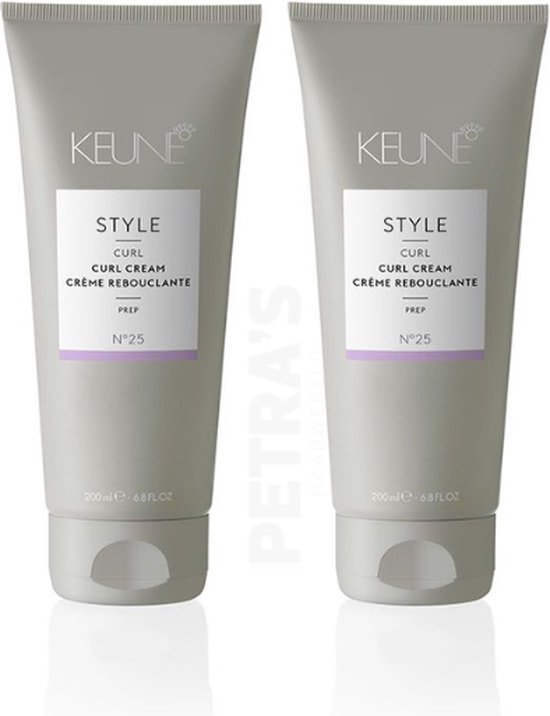 Keune - Style - Curl Cream 2x 200ml | bol