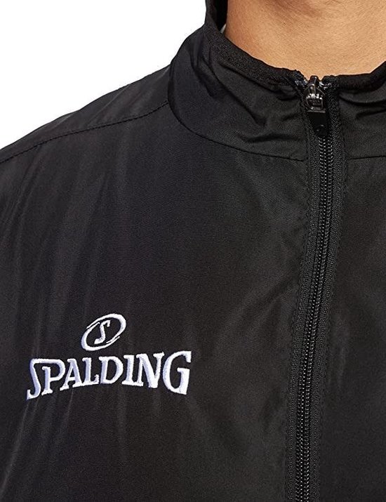 Spalding Pure Woven Jacket - Zwart | Maat: XL | bol.com