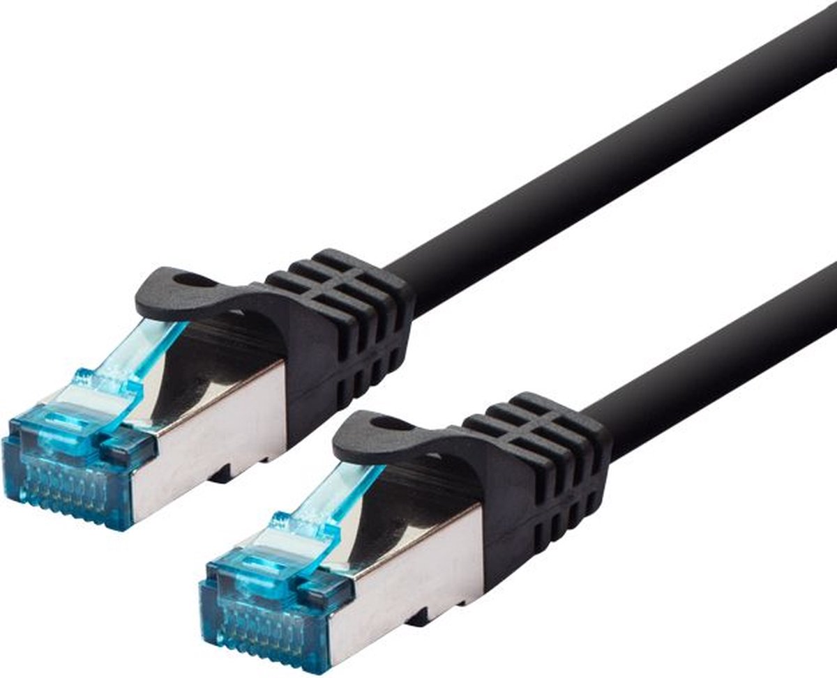 Patch Cable Sf/Utp 1M - Cat5E - Black | bol