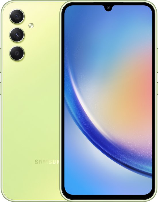 Samsung Galaxy A34 - 128GB - Lichtgroen | bol