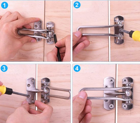 Guard RVS - Kierstandhouder - Deurbegrenzer - RVS - Deurvastzetter ...