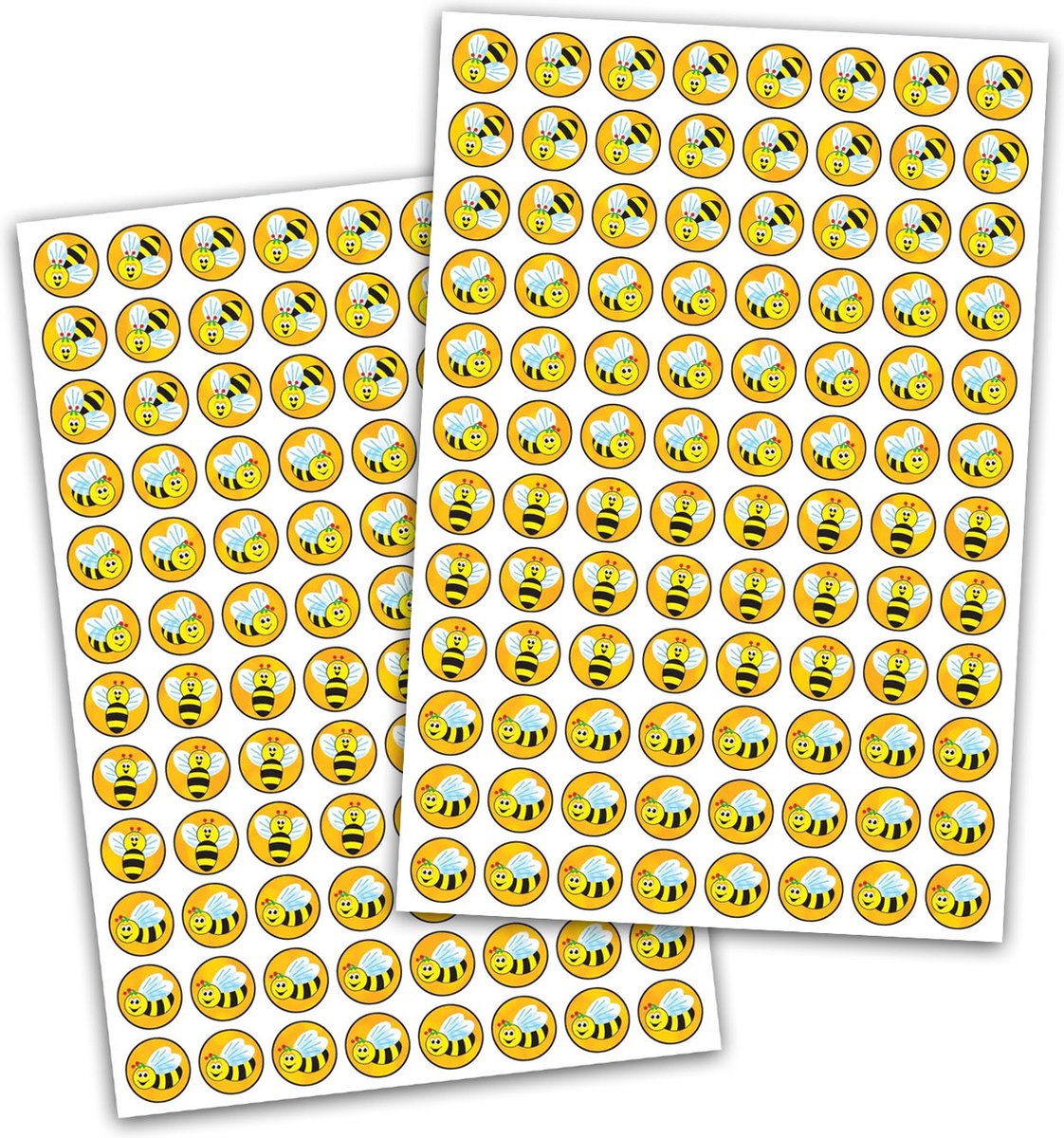 Bijtjes Stickervellen - Stickers Bijen - Lente Stickers - Zomer ...