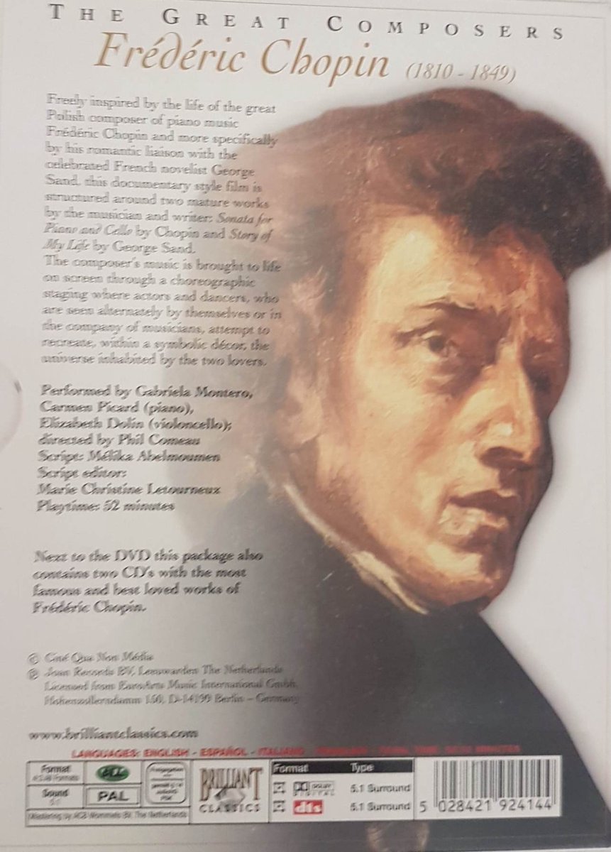 Chopin - Chopin, The Great Composers, F. Chopin | CD (album) | Muziek | bol