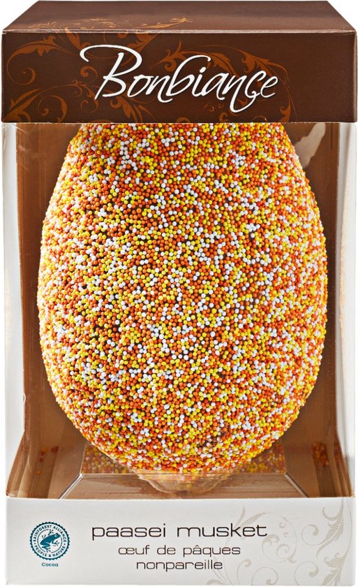 Bonbiance Chocolade paasei musket assortiment - Stuk 350 gram | bol