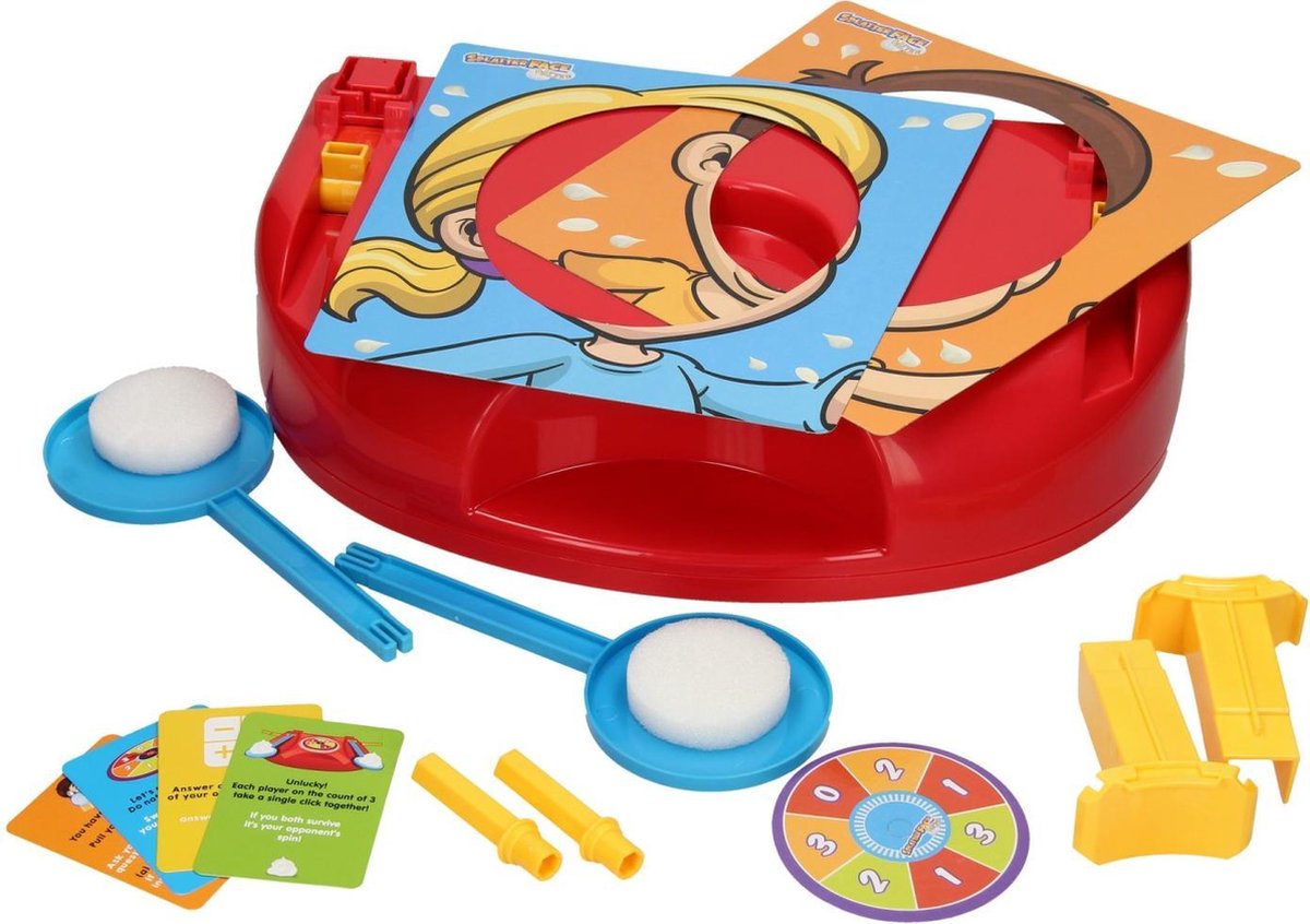 Splatter Face Battle Spel (Engelstalige versie) variant op Pie Face ...