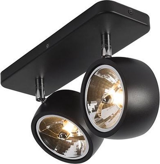 QAZQA go nine - Industriele Plafondspot | Spotje | Opbouwspot - 2 ...