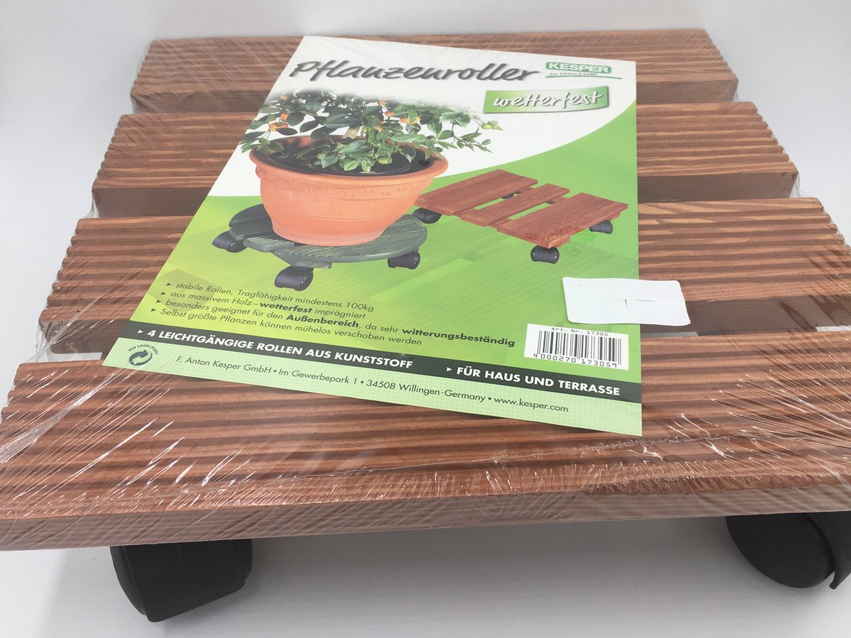 Plantentrolley, 35x35 cm, 100kg belastbaar | bol.com