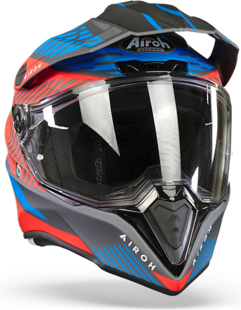 Airoh Commander Boost Red Blue Matt S | bol.com