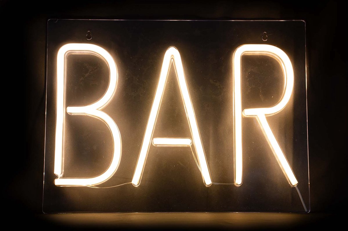 Blazing Neon® Wandlamp - Neon Verlichting BAR - Neon Wandlamp ...