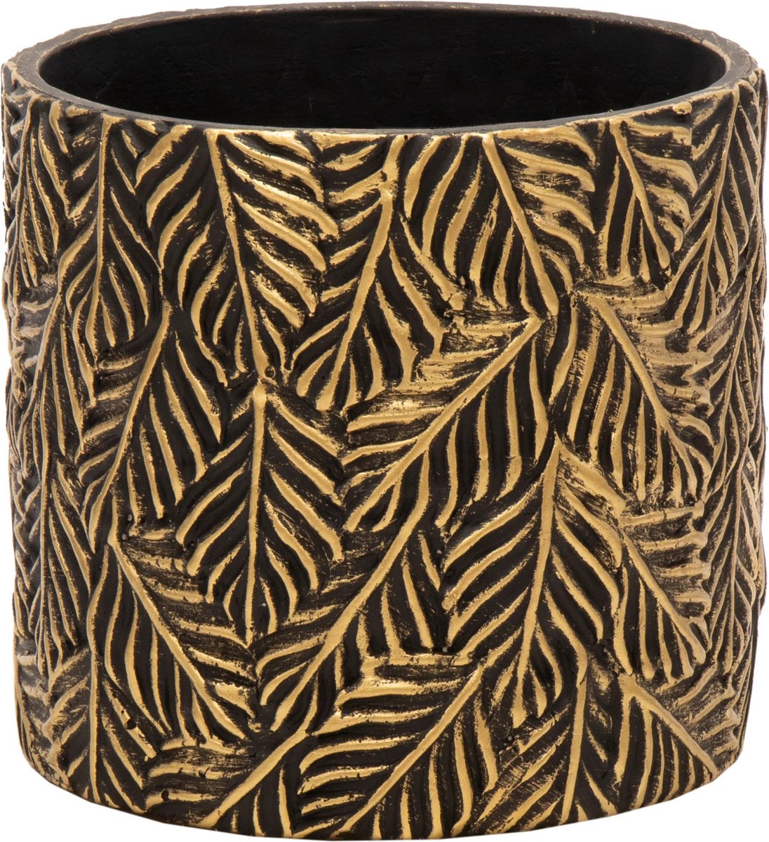 Mega Collections Cache-pot/pot de fleur - céramique - gris anthracite ...