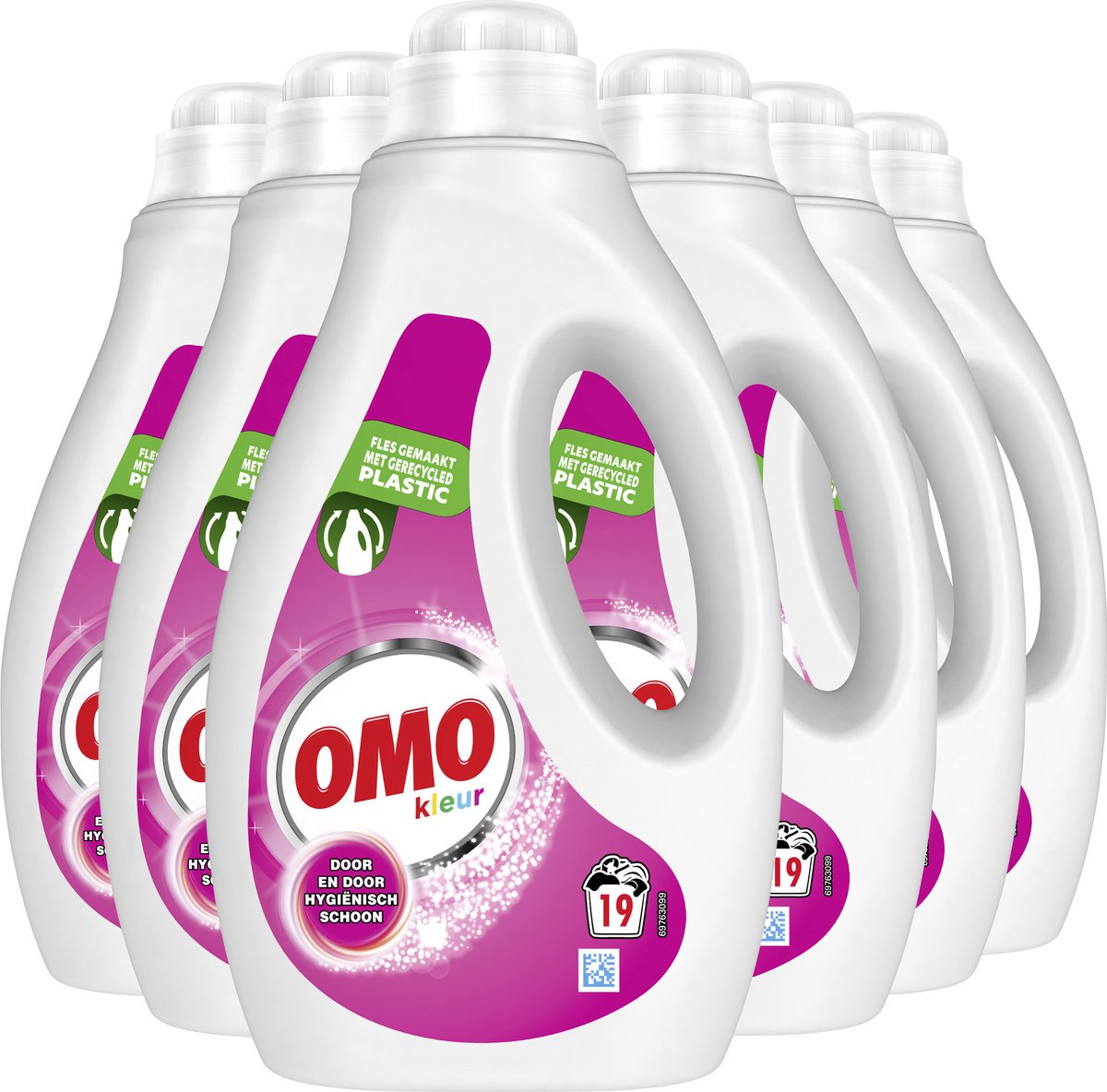 Omo Kleur Vloeibaar Wasmiddel - 6 x 19 wasbeurten - Voordeelverpakking ...