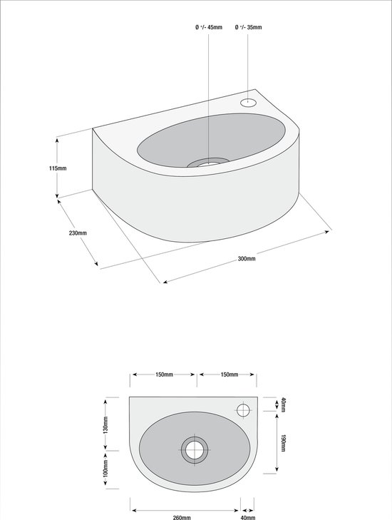 L'Aqua Fonteinset Paris - Toiletfontein met kraan en sifonset ...