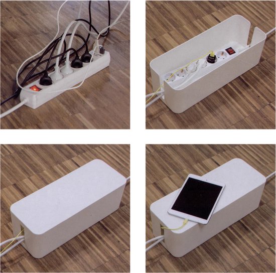 VALUE kabeldoos, groot, wit | bol