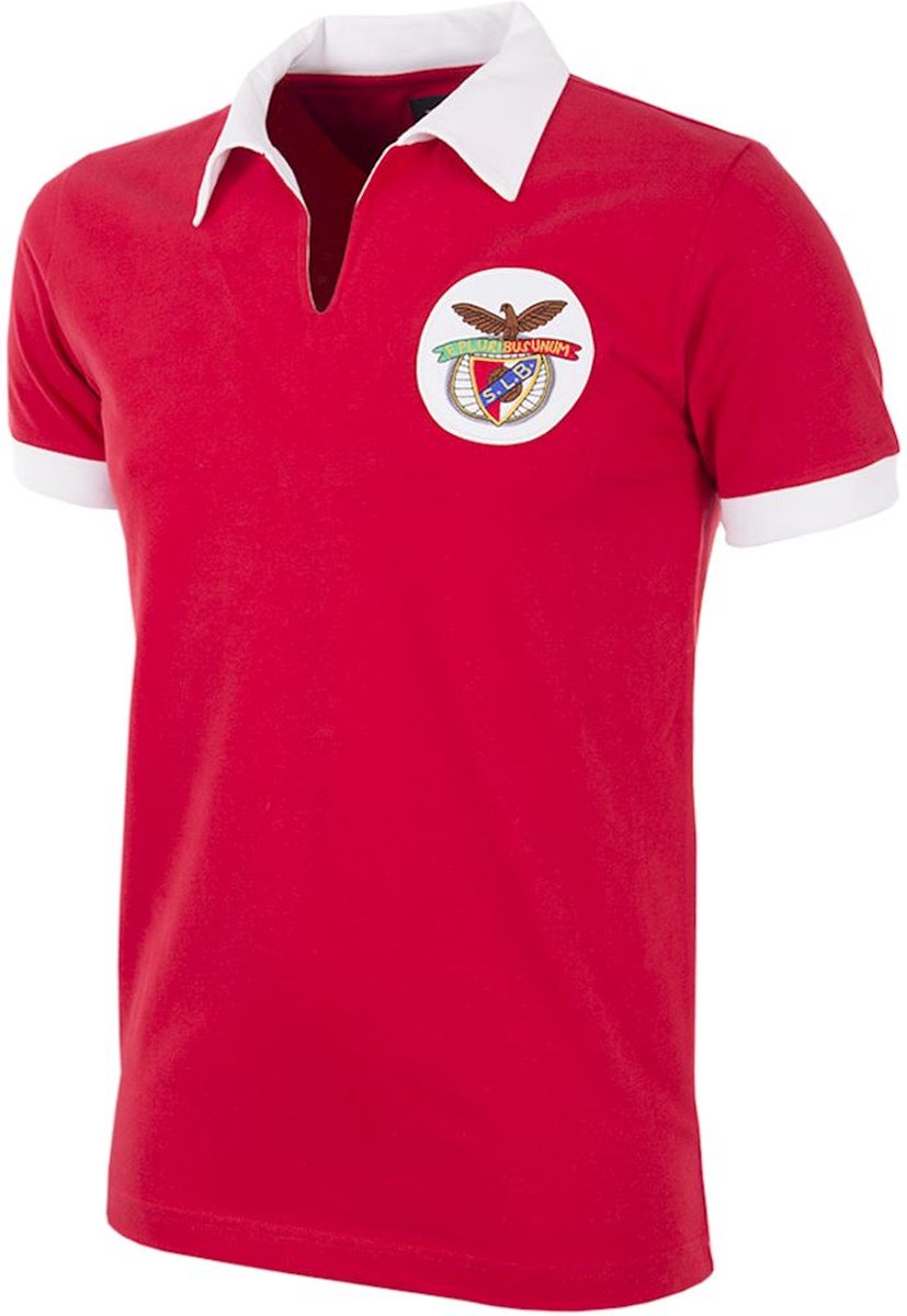 SL Benfica 1962 - 63 Retro Football Shirt Red S | bol.com