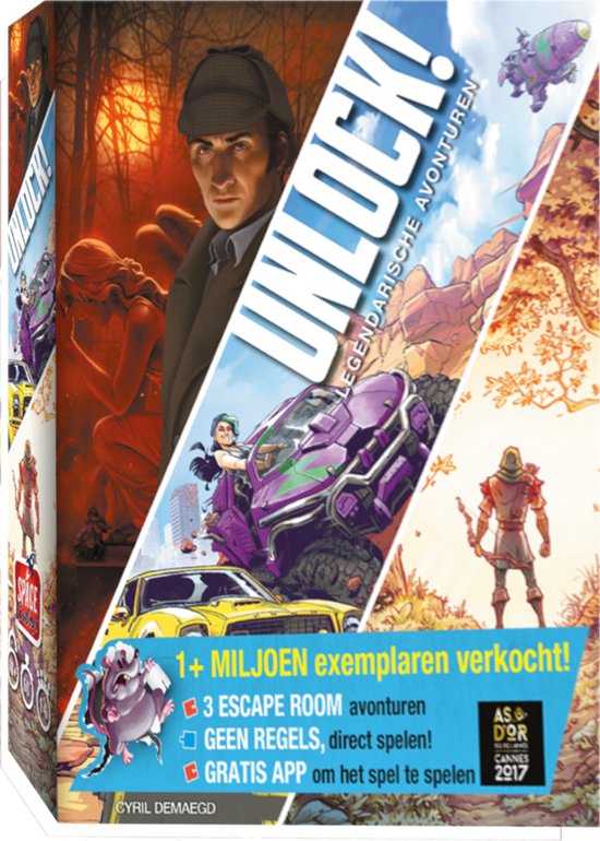 Unlock! 9: Legendarische Avonturen - Escape Room Spel | Games | bol
