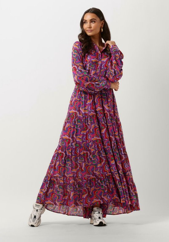 Harper & Yve Max-dr Long Jurken Dames - Kleedje - Rok - Jurk - Paars ...