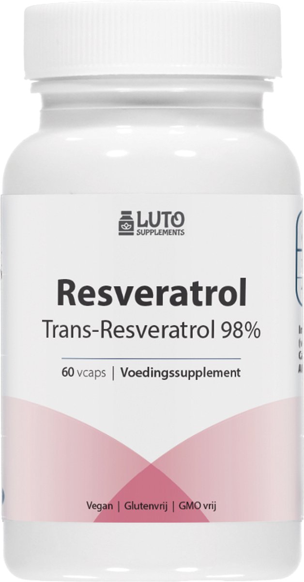 Resveratrol - 250mg - Premium: 98% Trans-Resveratrol van Japans duizendknoop-extract -... | bol.com
