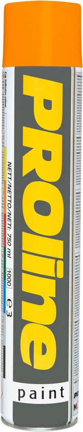 PROline-paint belijningsverf, oranje, 750 ml | bol