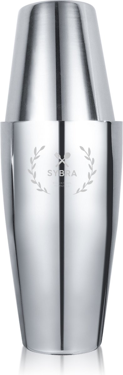 Sybra Cocktail Shaker - Cocktail shaker 750ML - Roestvrijstaal - Boston ...