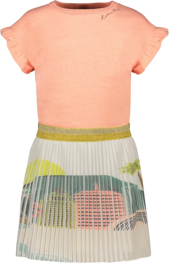 Like FLO Fancy Plisse Dress Jurken Meisjes - Kleedje - Rok - Jurk ...