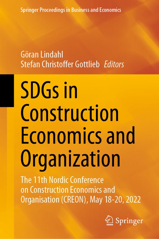 Springer Proceedings in Business and Economics- SDGs in Construction ...