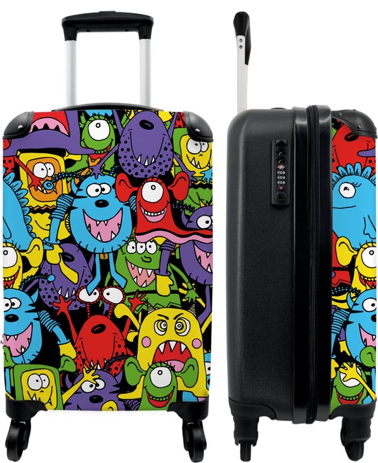 NoBoringSuitcases.com® Valise - Monster - Motifs - Drôle - Homme ...