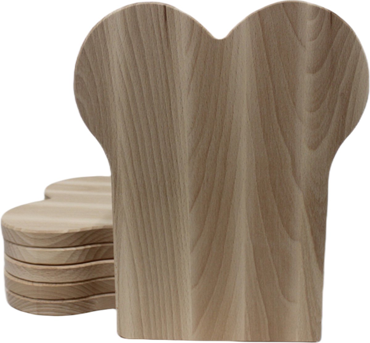 Houten Broodplank/serveerplankt - Houten Plank Beukenhout - hout - borrelplank - cadeau | bol.com