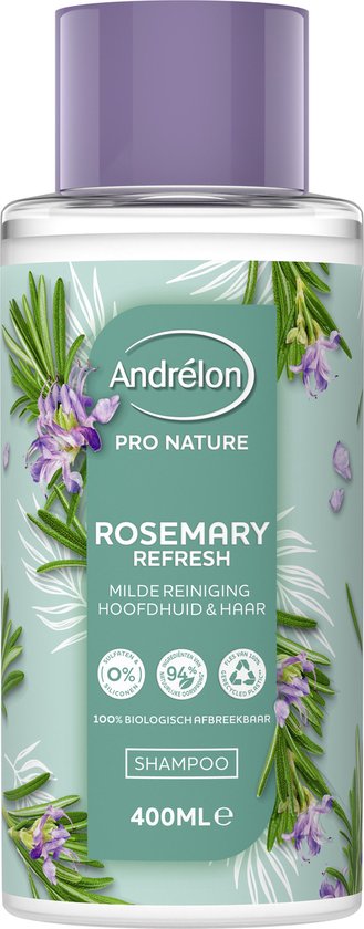 Andrélon Pro Nature Rosemary Refresh Shampoo 400 ml | bol