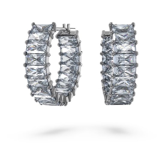 SWAROVSKI 5658650 Matrix hoops oorbellen | bol.com