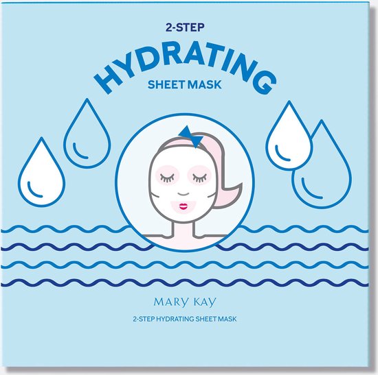 Masque en feuille hydratant en 2 étapes Mary Kay® - 8 masques par 30 g ...