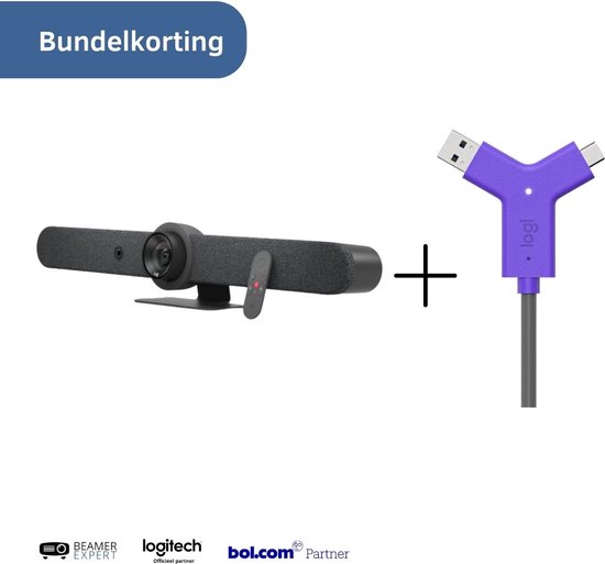 Logitech Rally Bar | All-in-One Conferentie camerasysteem | Voor ...