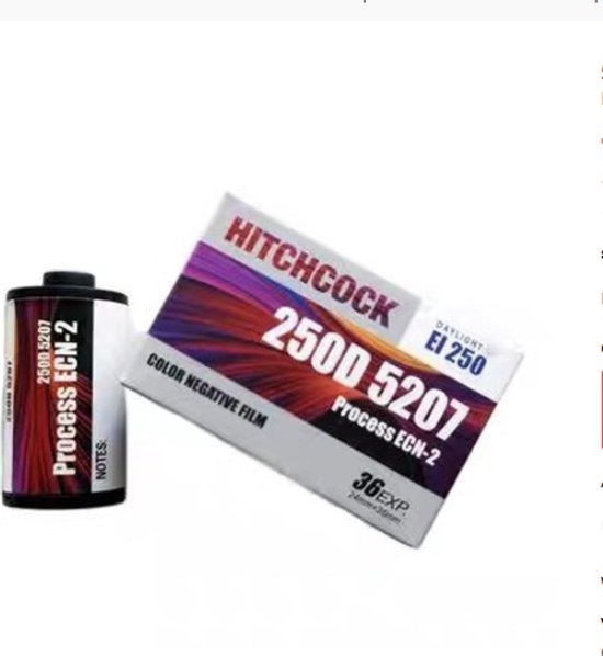 Hitchcock 250D motion picture film 135/36 ISO 250 | bol.com