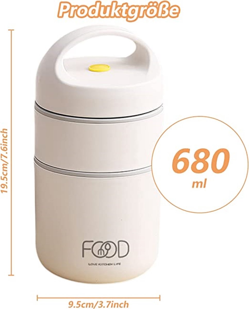 Lunch pot / Boîte à lunch thermique, boîte à lunch thermo, support ...