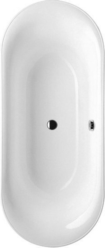Villeroy en Boch Cetus bad quaryl ovaal 175x75cm met poten wit | bol.com