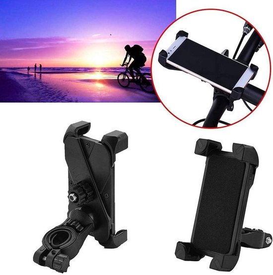 Fiets Telefoonhouder - Universeel - Fiets/ Motor/ Scooter ...