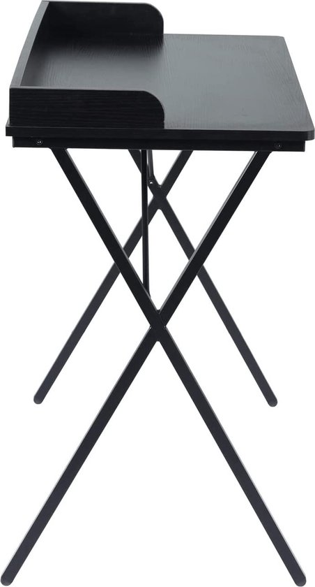 Computer Bureau - 100 CM met metalen Pegboard industriële X-Shape ...