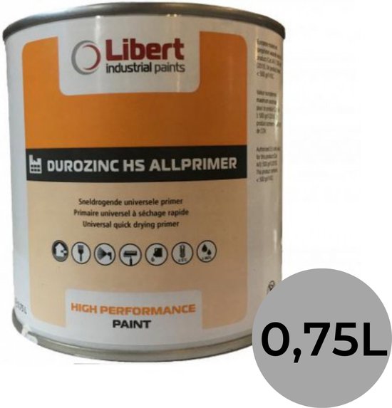 Libert Durozinc HS Allprimer - Grijs - 0 L | bol