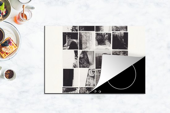 Mozaïek - Abstract - Zwart - Wit | bol.com