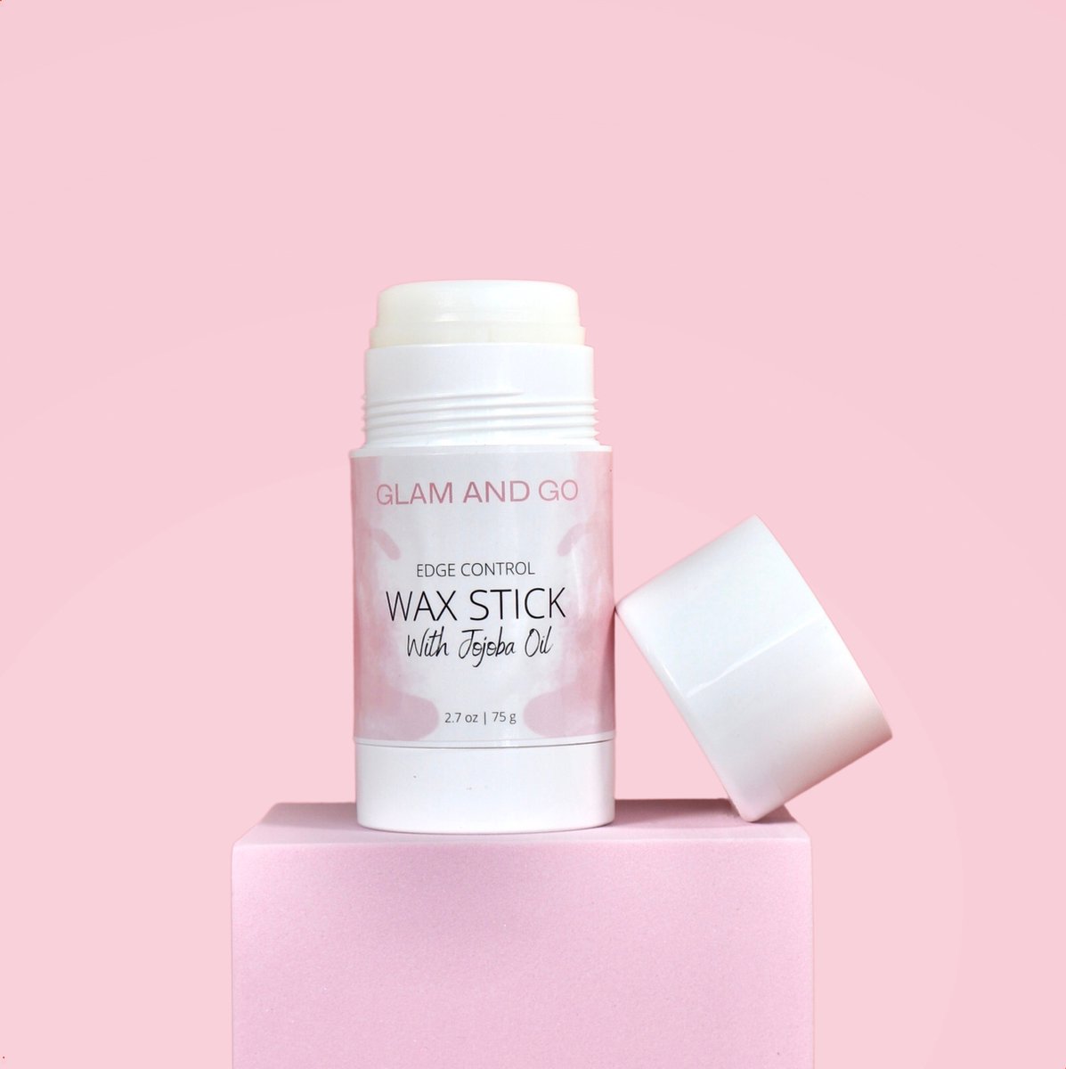 Glam and Go - Haar Wax Stick - Hair Wax Stick - Jojoba Oil - 75gr | bol.com