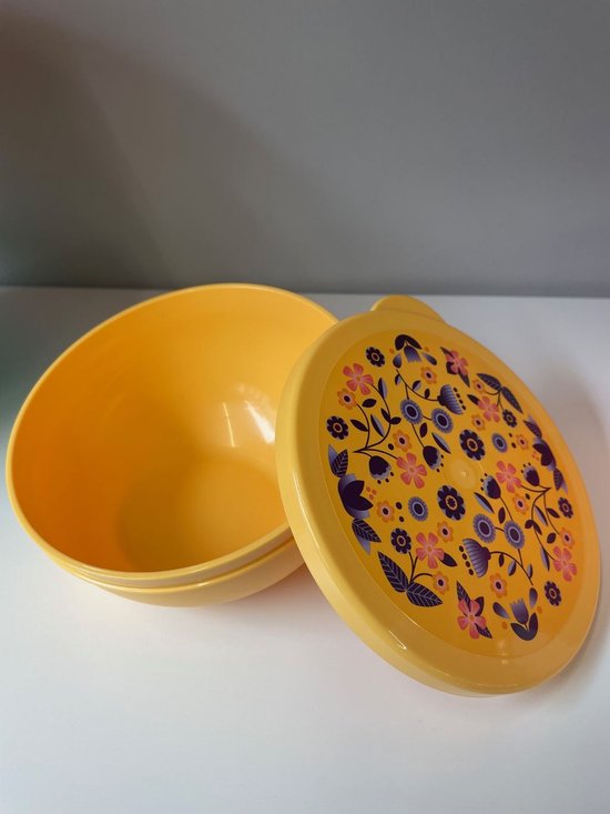 Tupperware Pretty Flowers doosje set van 2 | bol