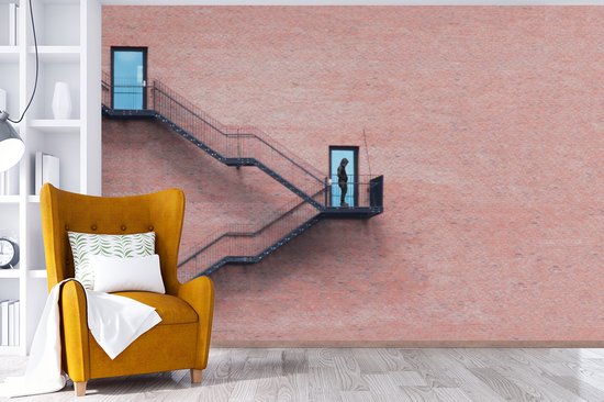 Deur - Muur - Trap - Architectuur - Behangpapier | bol