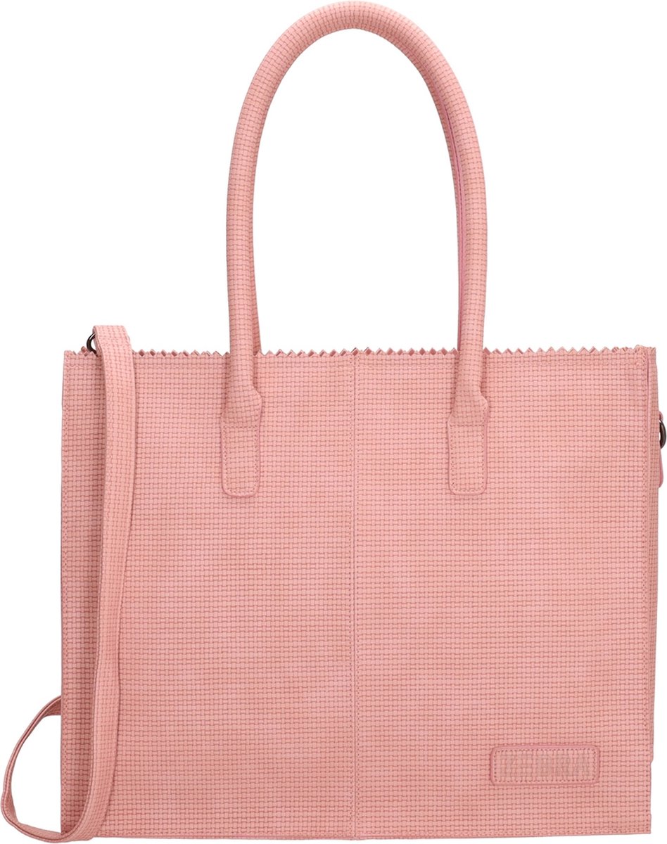 Zebra Trends Dames Handtas / Schoudertas / Crossbody tas - Linne - Roze ...