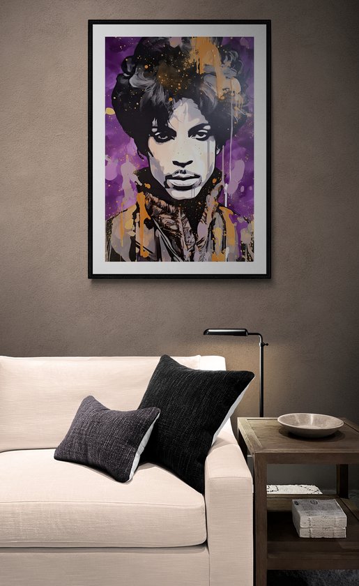 Prince Poster | TAFKAP | Portret poster | Muziek poster | Hoge ...