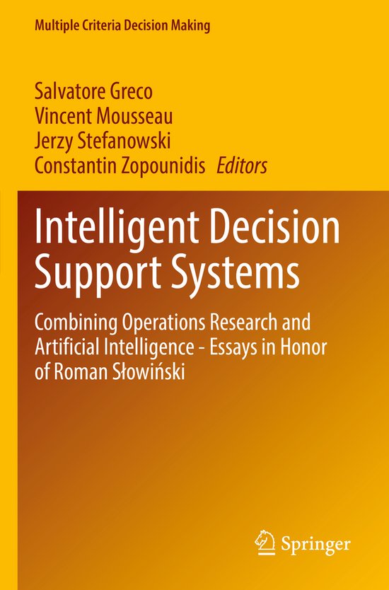 Multiple Criteria Decision Making- Intelligent Decision Support Systems |... | bol