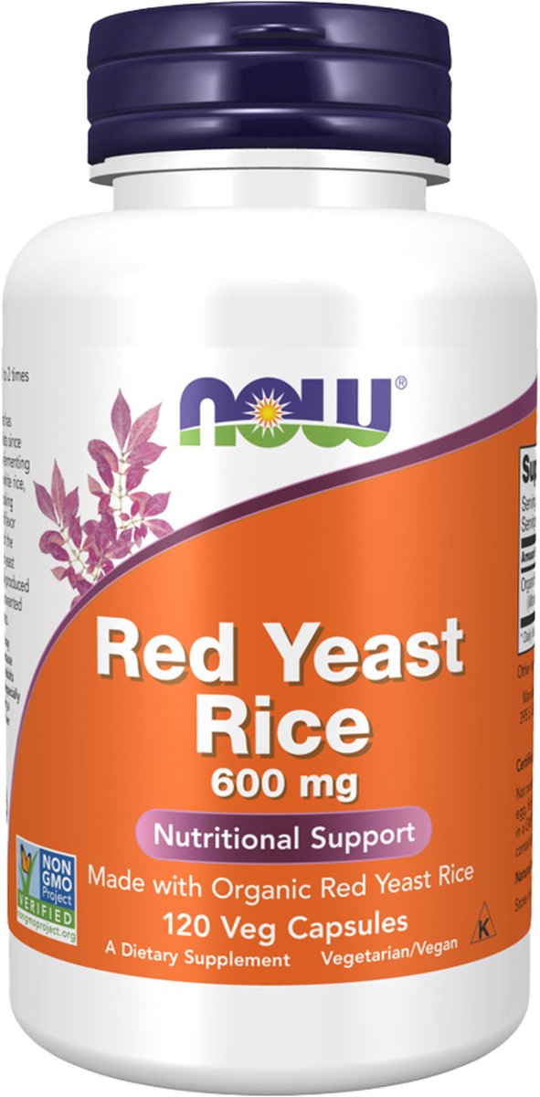 Rode Gist Rijst 600 mg capsules | bol.com