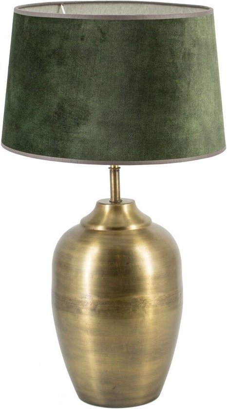 Tafellamp goud metaal - Kolony - 20,5x14x46cm - Gouden lamp | bol.com